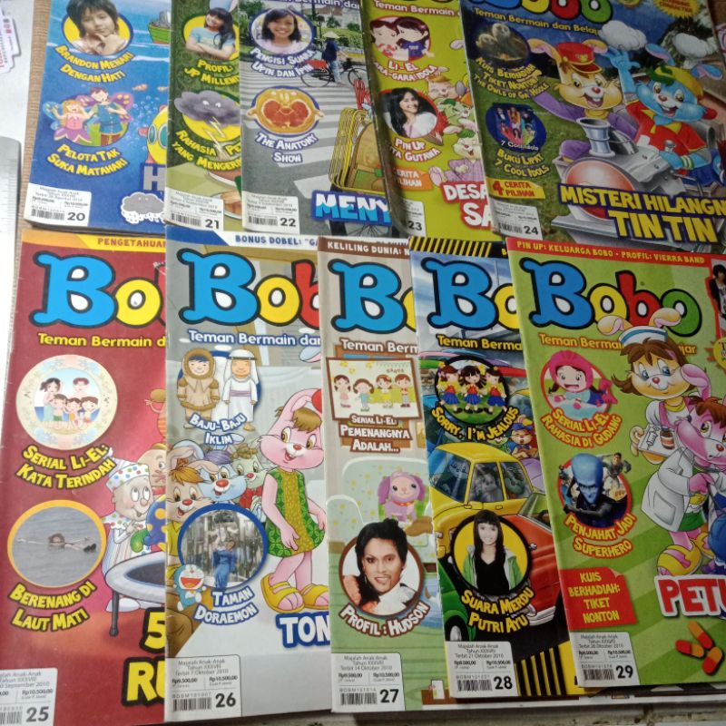 Jual Paket Murah Sepuluh Majalah Anak anak Bobo. | Shopee Indonesia Jual Paket Murah Sepuluh Majalah Anak anak Bobo. | Shopee Indonesia