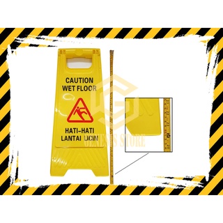 Jual CAUTION WET FLOOR SIGN RAMBU - RAMBU PAPAN PERINGATAN PENANDA AWAS ...