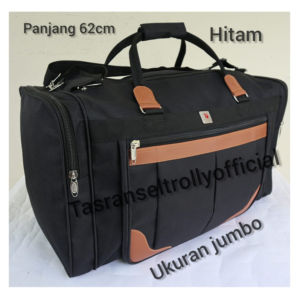Tas Pakaian Travel Bag Polo Interclub 62cmx30x36cm ukuran Jumbo 100 ...