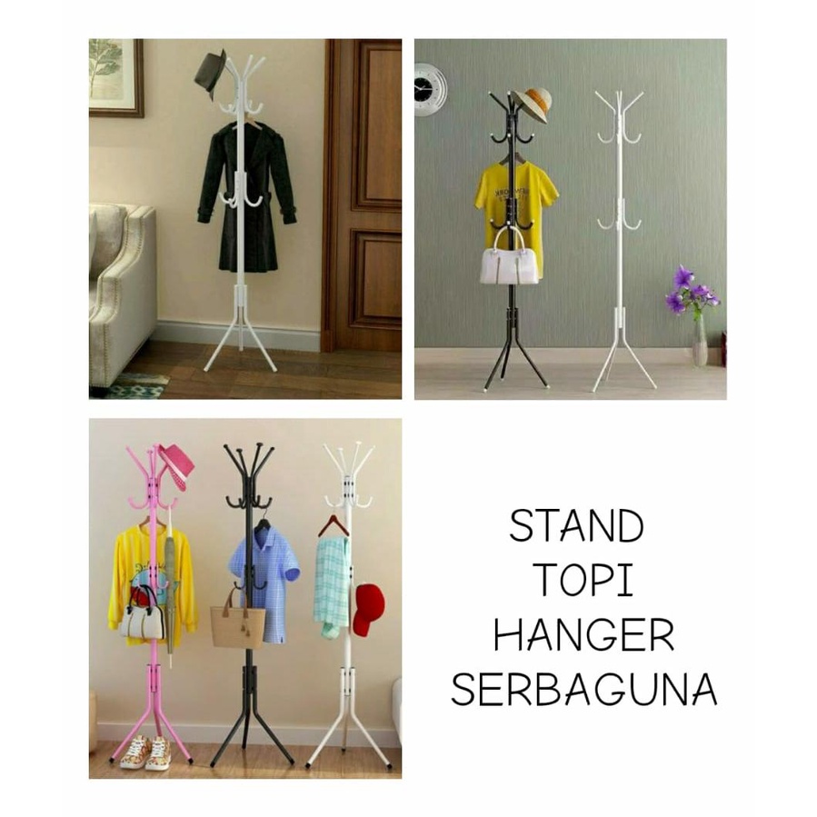 Jual STAND HANGER GANTUNGAN TOPI SERBAGUNA | Shopee Indonesia