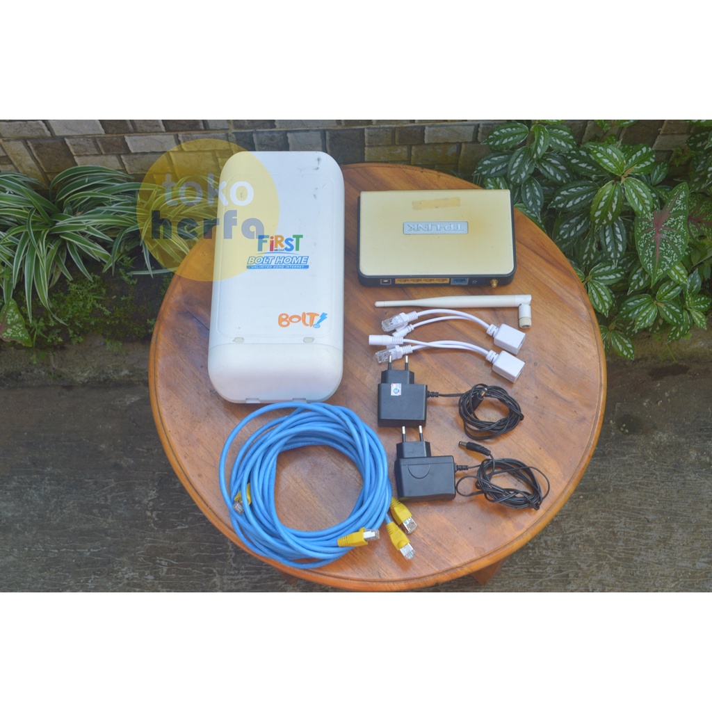 Jual (JUAL MURAH!) Modem Bolt Titan BL400 & TP-Link Wireless Router TL ...