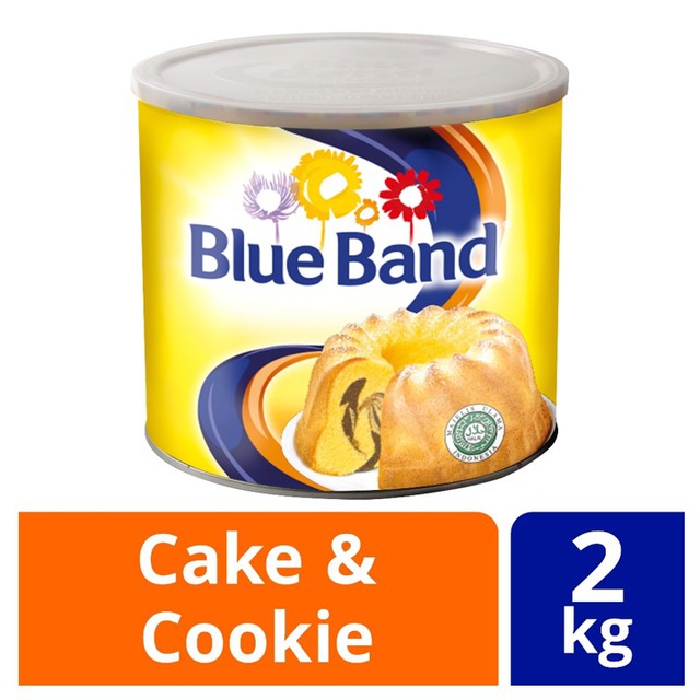 Jual Blue Band Cake And Cookie Margarin 2 kg | Shopee Indonesia