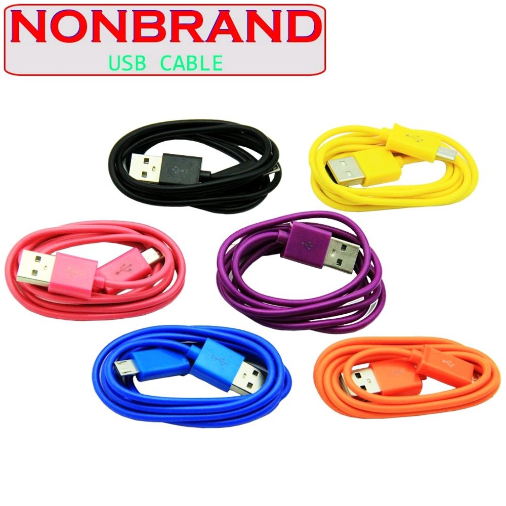 KABEL DATA USB MIKRO WARNA WARNI | Shopee Indonesia
