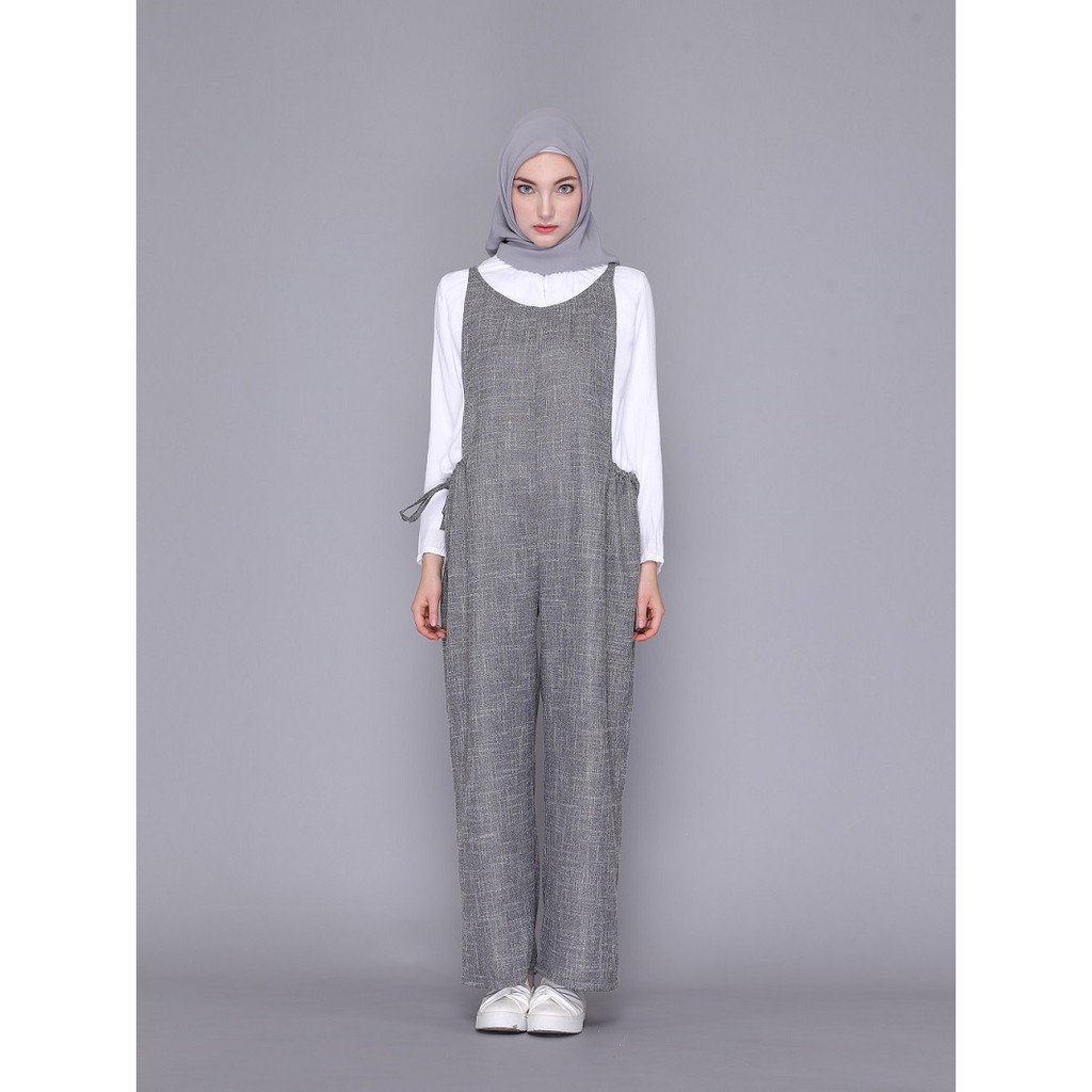 Jual Artie Jumpsuit / Overall Muslim Ava Linen Premium | Shopee Indonesia