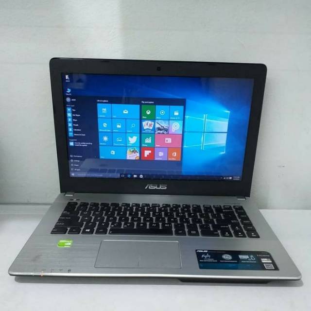 Jual ASUS X450JN Silver Second i7HQ/8GB/1TB/840M-2GB/WIN10 Fullset ...