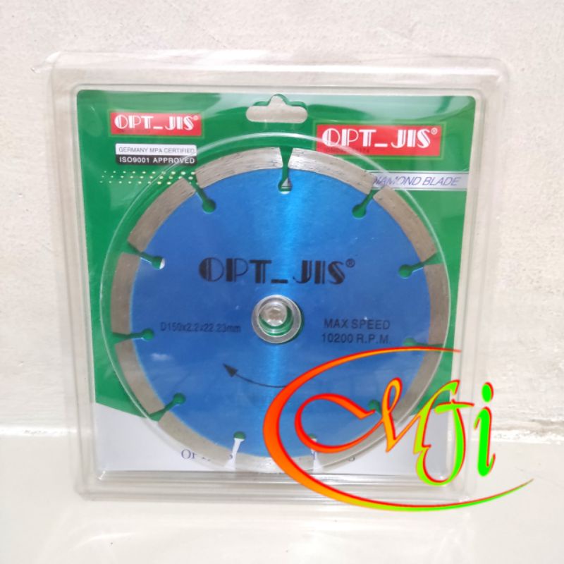 Jual Mata Pisau Potong Keramik Granit 6 Inch OPT Diamond Wheel 6 Inch ... Jual Mata Pisau Potong Keramik Granit 6 Inch OPT Diamond Wheel 6 Inch ...