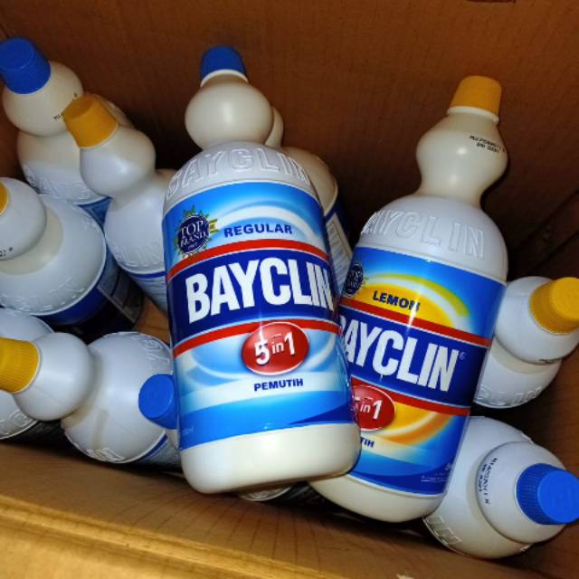 Bayclin bayclean 1000ml 1 liter 1 dus isi 12 botol | Shopee Indonesia
