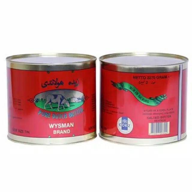 Jual Wijsman Butter Wysman 2270 Gr Wisman 2 Kg | Shopee Indonesia