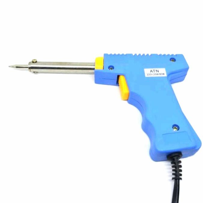 Jual populer] Solder Pistol Tembak 25-80 Watt / Soldering Gun | Shopee ...