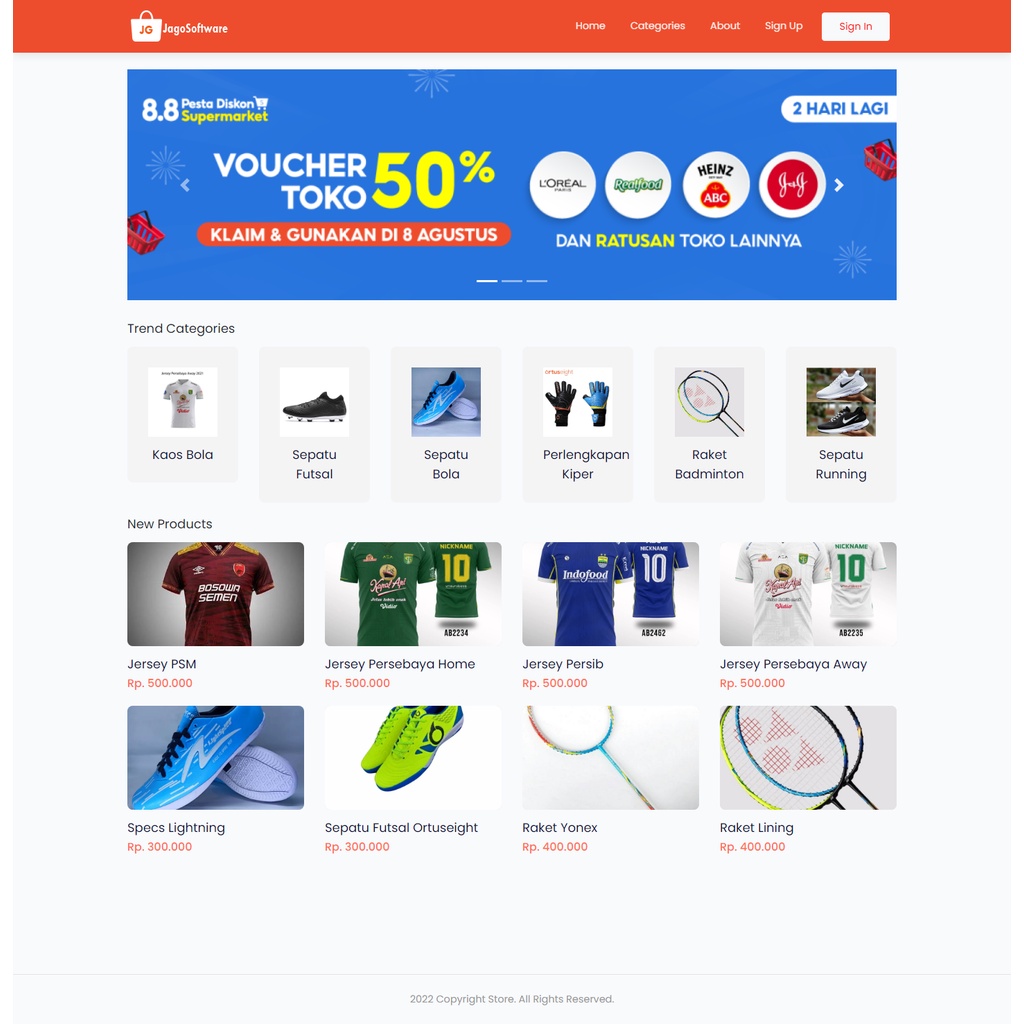 Jual Source Code Toko Online Laravel 8 Integrasi Raja Ongkir dan ...