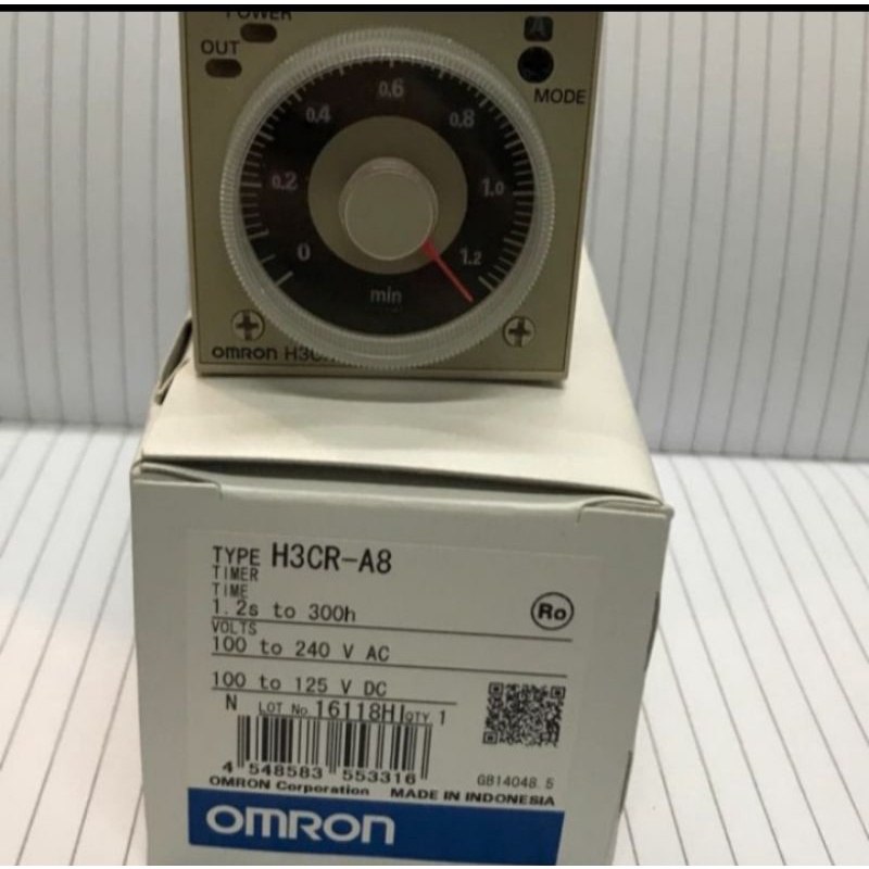 Jual Timer omron H3CR A8 220v ORIGINAL | Shopee Indonesia