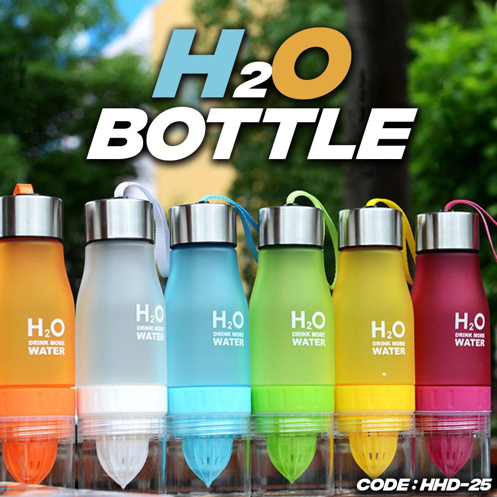 Jual Botol H2O - H2O Infuser Bottle - H2O Water Bottle - Botol Infused ...