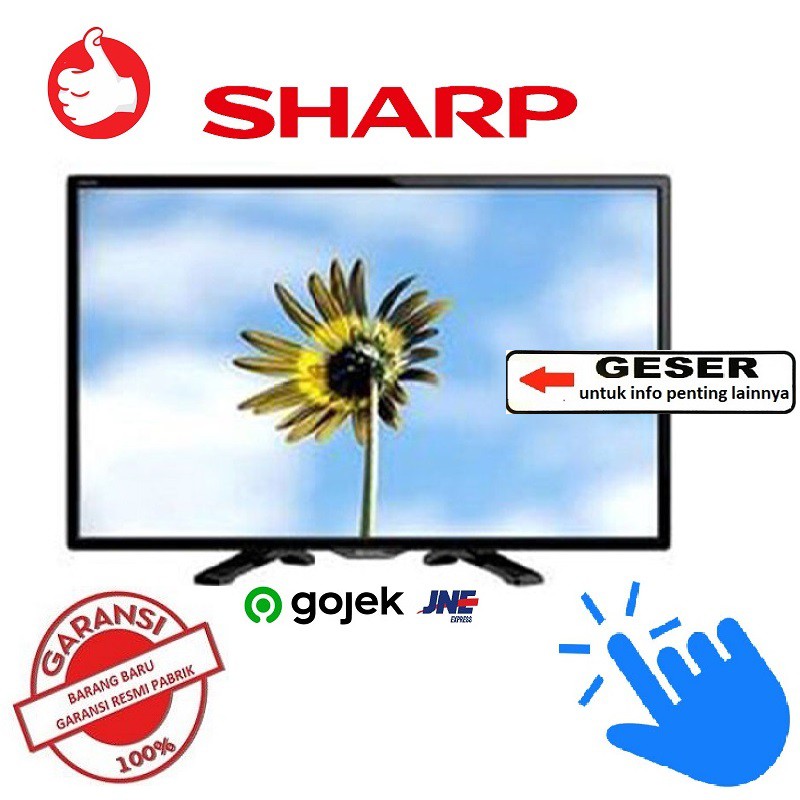 Jual SHARP LED TV - 24 Inch - LC 24LE170I B - RESMI SHARP Indonesia ...