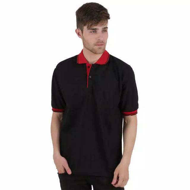 Jual Kaos krah polo tshirt / kaos wangki / kaos polo shirt hitam krah ... Jual Kaos krah polo tshirt / kaos wangki / kaos polo shirt hitam krah ...