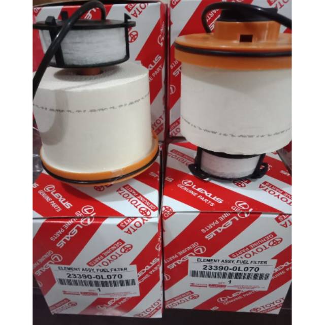 Jual Filter solar fuel filter Fortuner New vrz diesel innova diesel ...