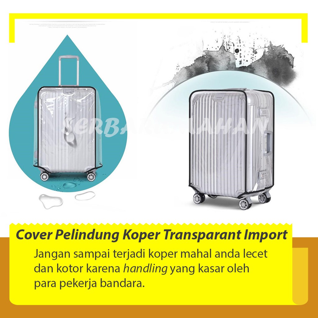 Jual SR321 Sarung Koper Cover Koper Luggage Cover Pelindung Koper ...