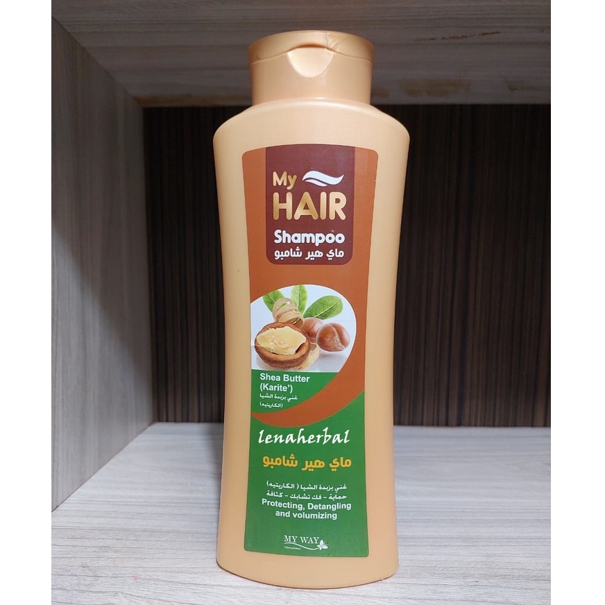 Jual MY HAIR Shampoo With Shea Butter MY WAY | Shopee Indonesia