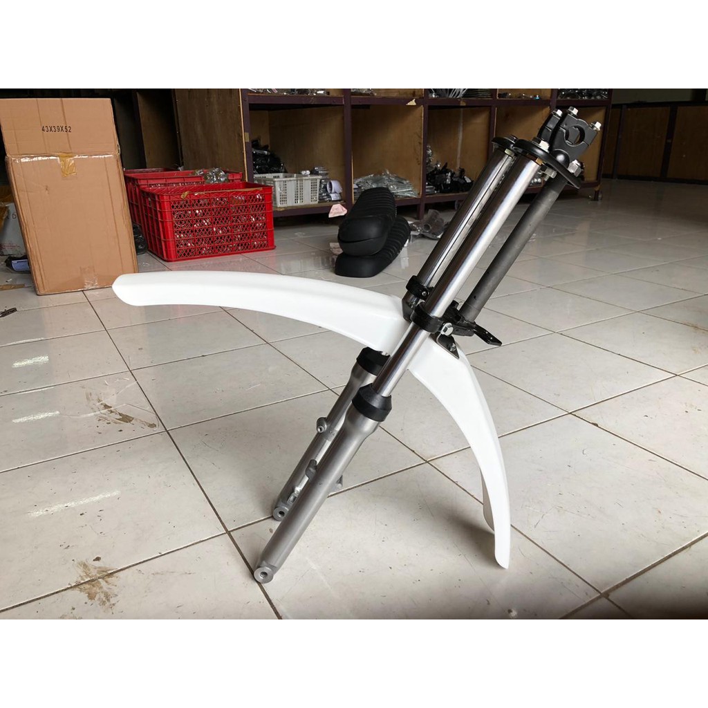 Shockbreaker skok depan honda win win100 set spakbor trail assy ...
