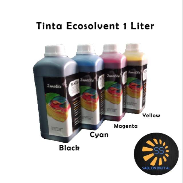 Jual Tinta Eco solvent Innolite ukuran 1 liter | Shopee Indonesia