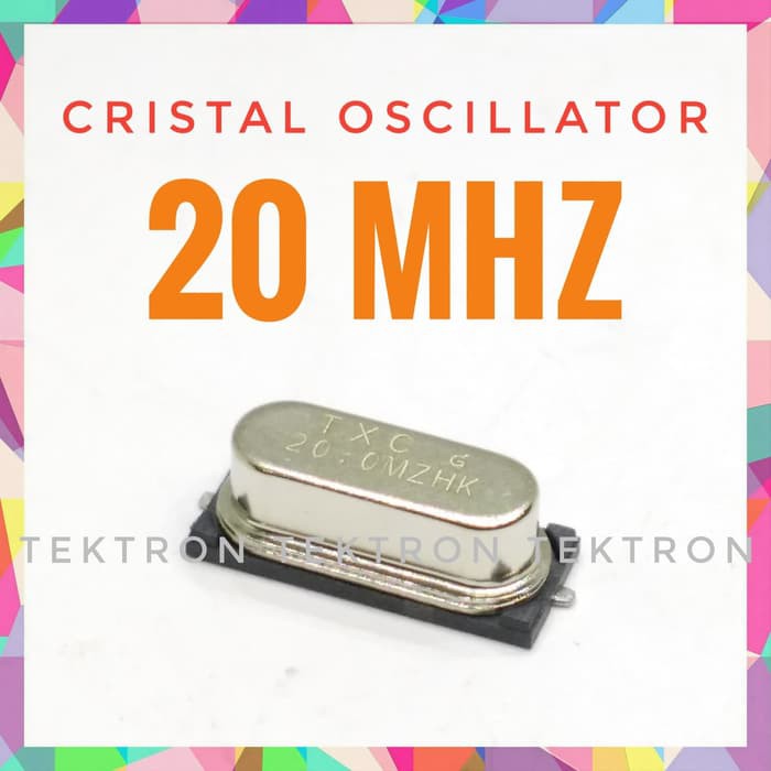 Crystal Oscillator 20 MHz, Xtal, Kristal, Oscilator, 20MHz | Shopee ...