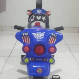 Jual shp scp 640 sepeda polisi musik shp toys - tricycle police ...