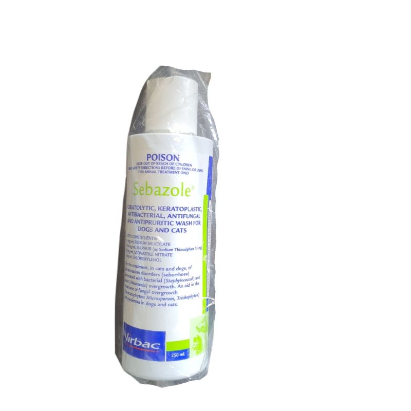 Jual Shampoo Virbac Poison Sebazole 250ml - Shampoo Jamur Kucing dan ... Jual Shampoo Virbac Poison Sebazole 250ml - Shampoo Jamur Kucing dan ...
