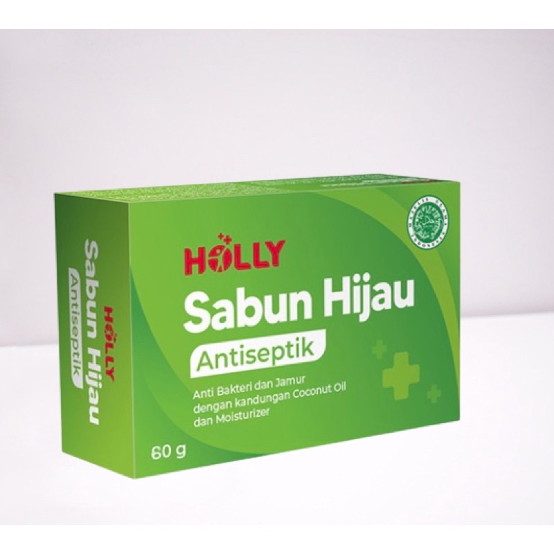 Jual Holly Sabun Hijau Box Tipe 80 - 60gr sabun gatal | Shopee Indonesia
