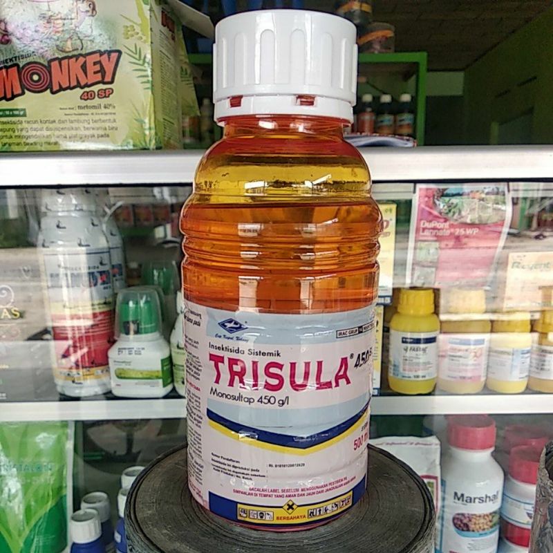 Jual Trisula Insektisida Sistemik Racun Kontak dan Lambung Kemasan 500 ...