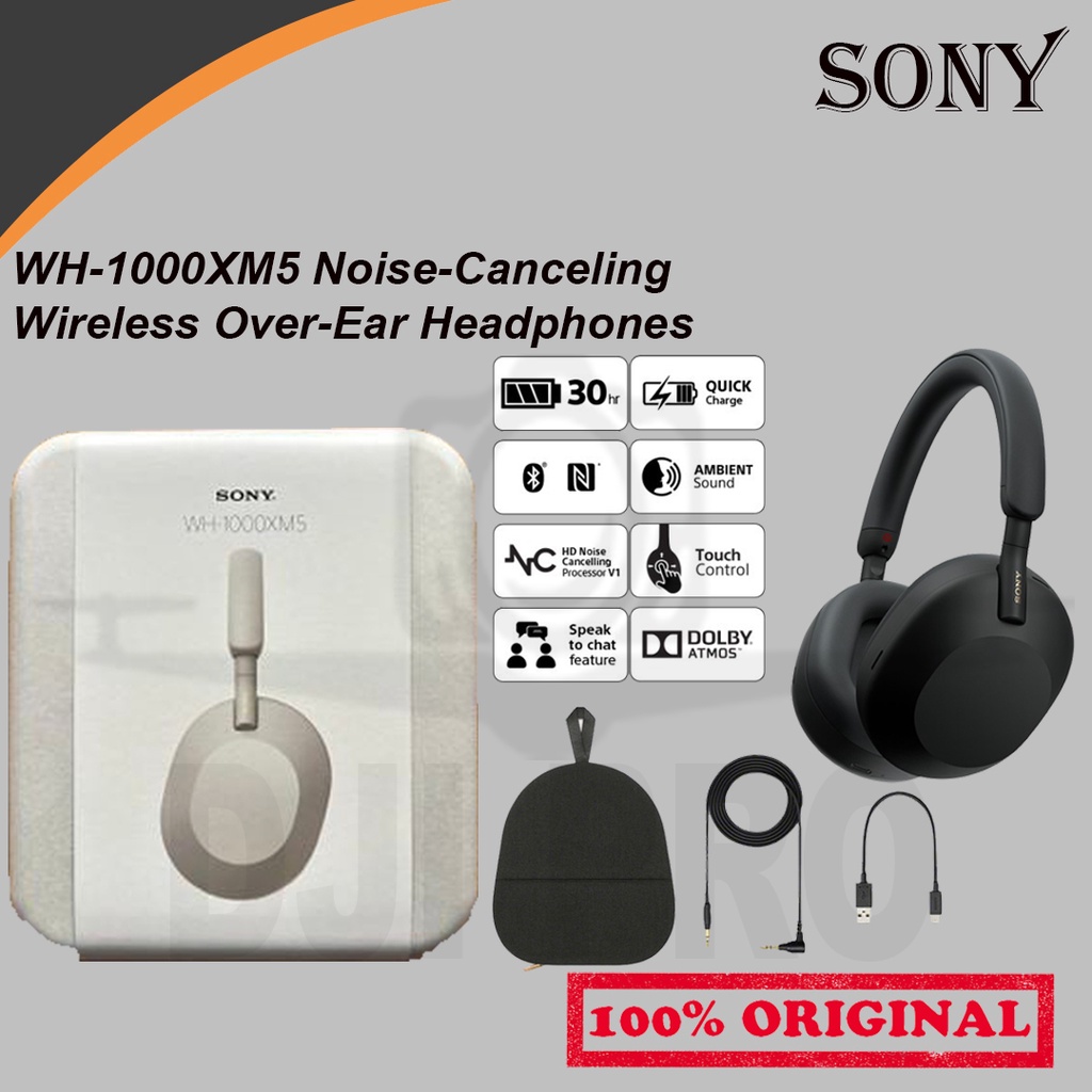 Jual Sony WH-1000XM5 / WH1000 XM5 / WH1000XM5 Noise-Cancelling ...
