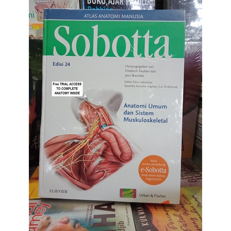 Jual SET Buku Sobotta ORI BERWARNA - Buku Atlas Anatomi Manusia Edisi ...
