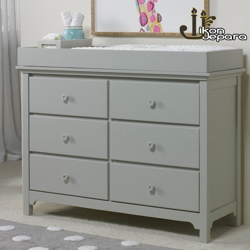 Jual Baby Tafel Minimalis Dengan Desain Keren / Lemari Plus Meja Ganti ...