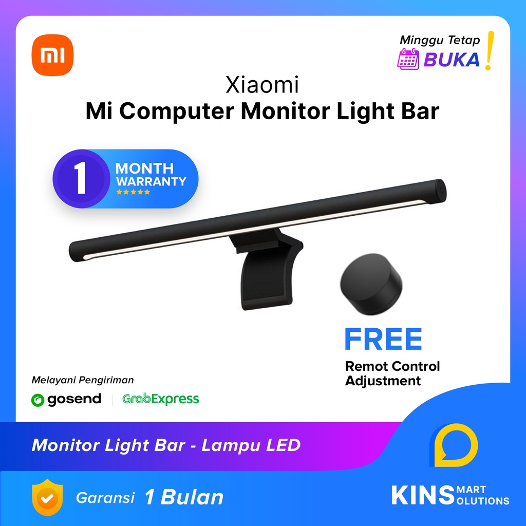 Jual Xiaomi Mi Computer Monitor Light Bar Lampu LED Monitor / Lampu ...