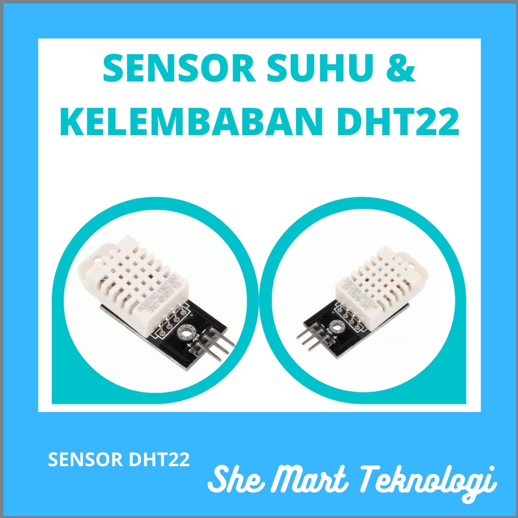 Jual Modul DHT22 Sensor Suhu & Kelembapan Temperature Humidity Sensor ...