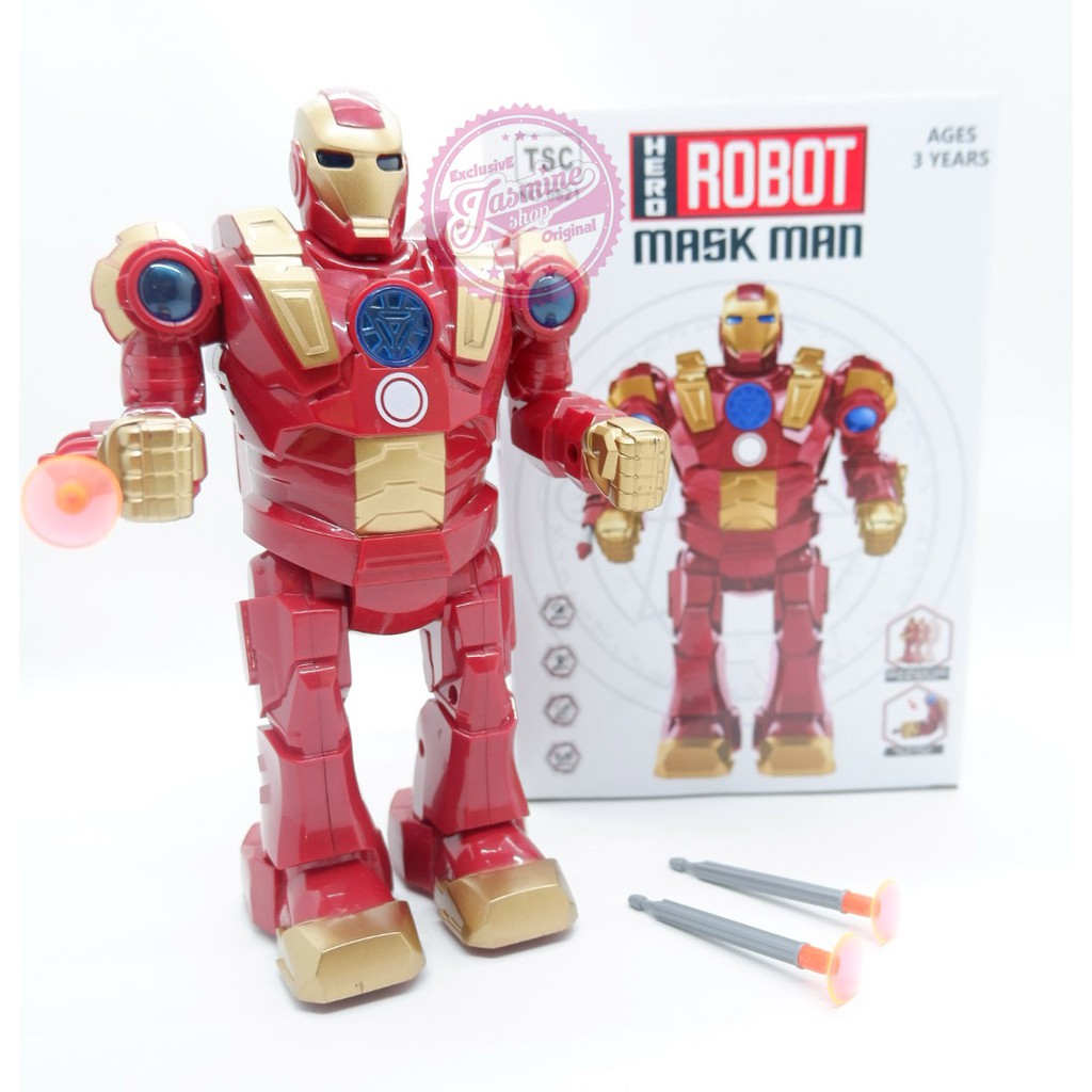 Jual Mainan anak robot-robotan bisa jalan dan nembak | Shopee Indonesia