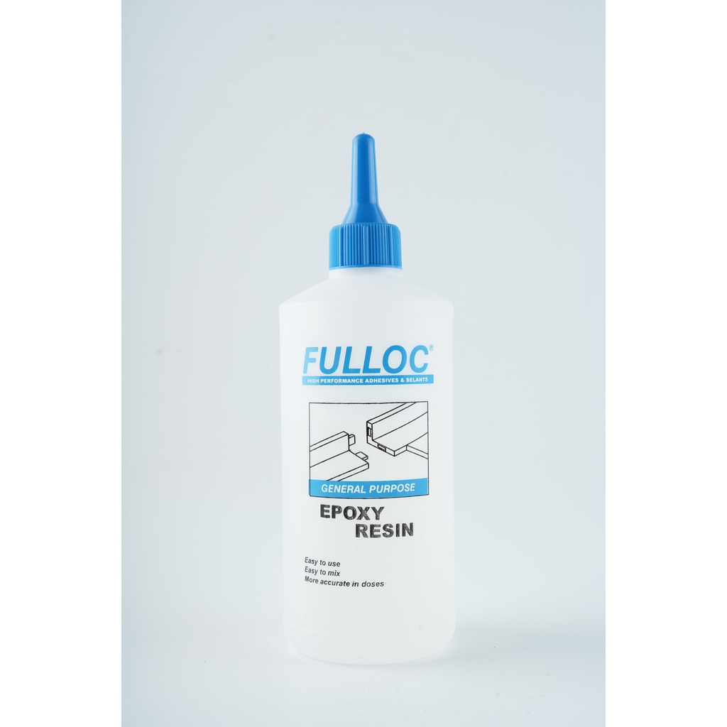 Jual LEM EPOXY DOUBLE COMPONENT (CLEAR) RESIN & HARDENER FULLOC ...