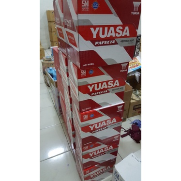 Jual aki basah Accu Battery YUASA Pafecta N50 48D26R 12V 50 Ampere 50AH ...