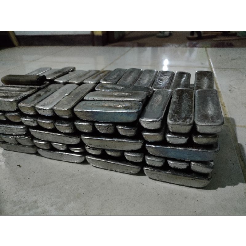 Jual Timah Keras 10 Kg | Timah Batangan Timah Kiloan (10KG) | Shopee ...