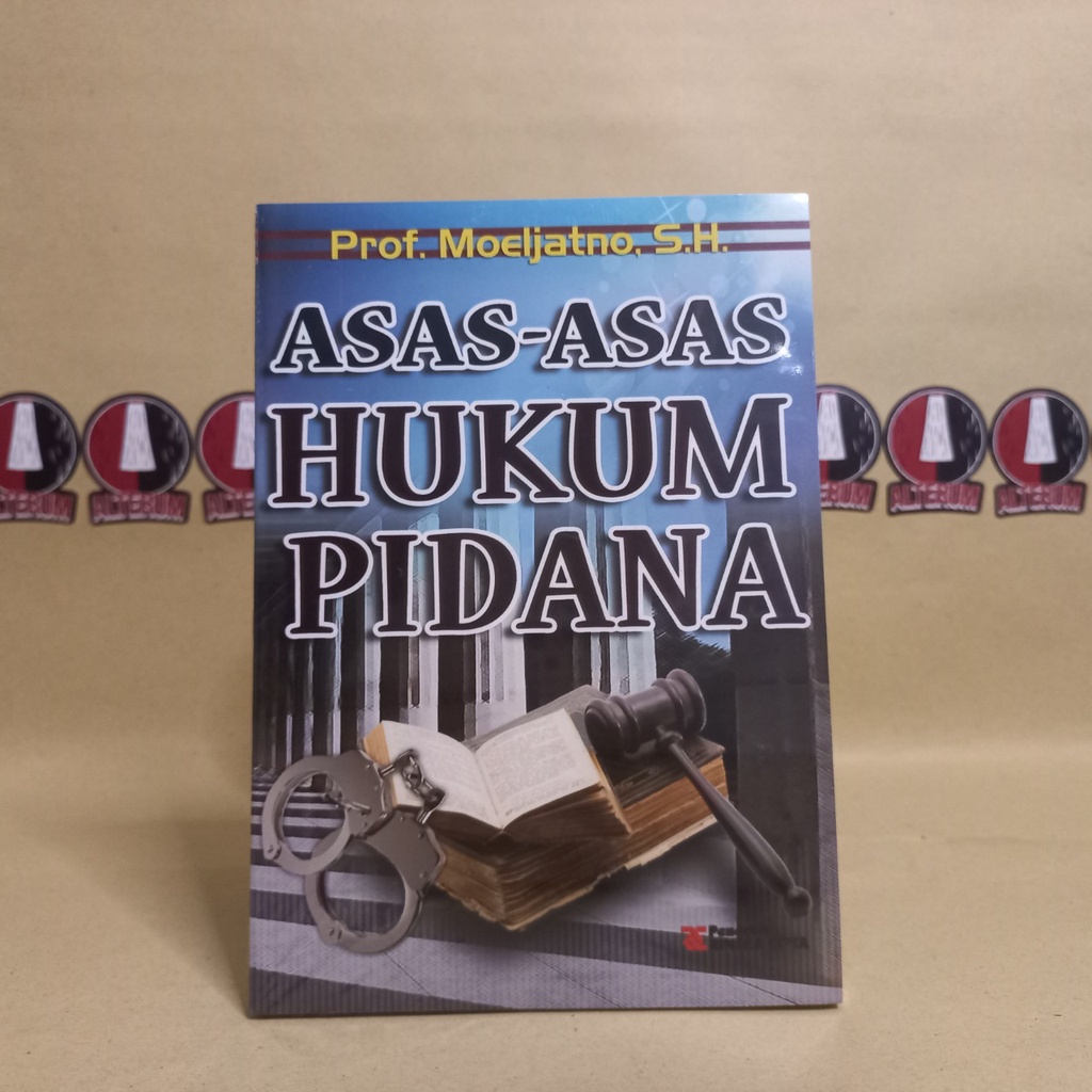 Jual Buku Asas-asas Hukum Pidana - Moeljatno - Rineka | Shopee Indonesia