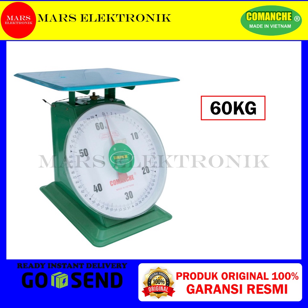 Jual TIMBANGAN DAPUR COMANCHE 60KG / TIMBANGAN DAPUR VIETNAM 60 KG / READY / TIMBANGAN PEGAS ...