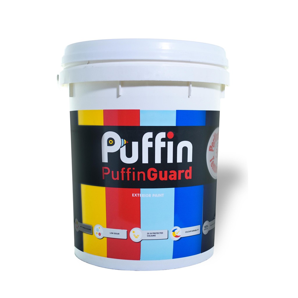 Jual Puffin Paint Cat tembok exterior puffin guard 20 L | Shopee Indonesia