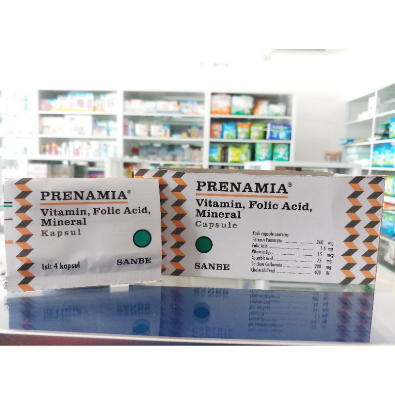 Jual Prenamia strip ^ 4 tablet | Shopee Indonesia