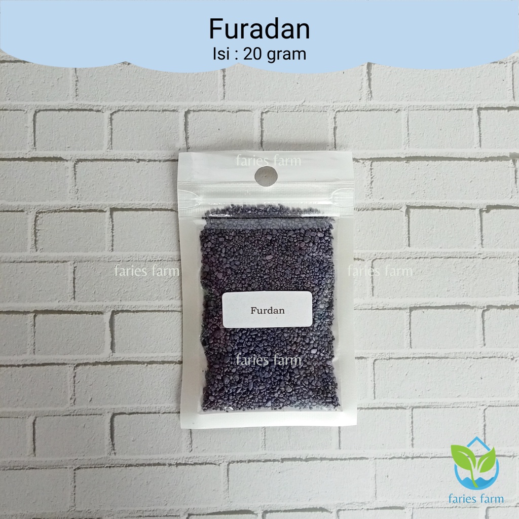 Jual Furadan 3 gr Repack 20 gram Insektisida Nematisida Pestisida semut ...