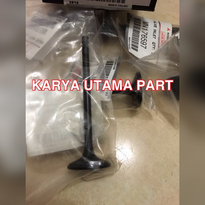 Jual ENGINE VALVE INLET IN KLEP MINYAK MITSUBISHI KB4T TRITON 2500CC ...