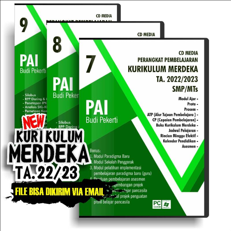 Jual CD PERANGKAT MODUL AJAR / RPP KUMER PAI & BP KLS 7 SMP TA. 22/23 ... Jual CD PERANGKAT MODUL AJAR / RPP KUMER PAI & BP KLS 7 SMP TA. 22/23 ...