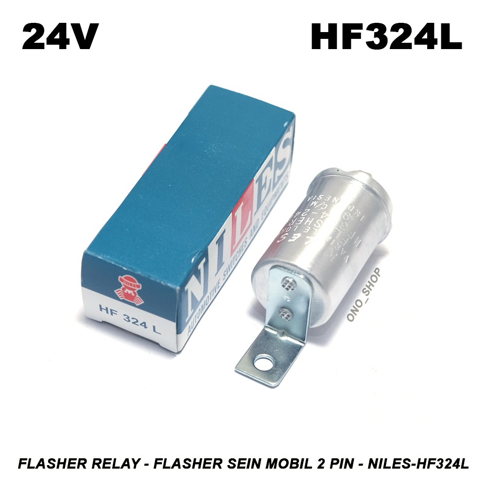 Jual Flasher Relay - Flasher Sein Mobil 2 Pin - Niles-HF324L Indonesia ...