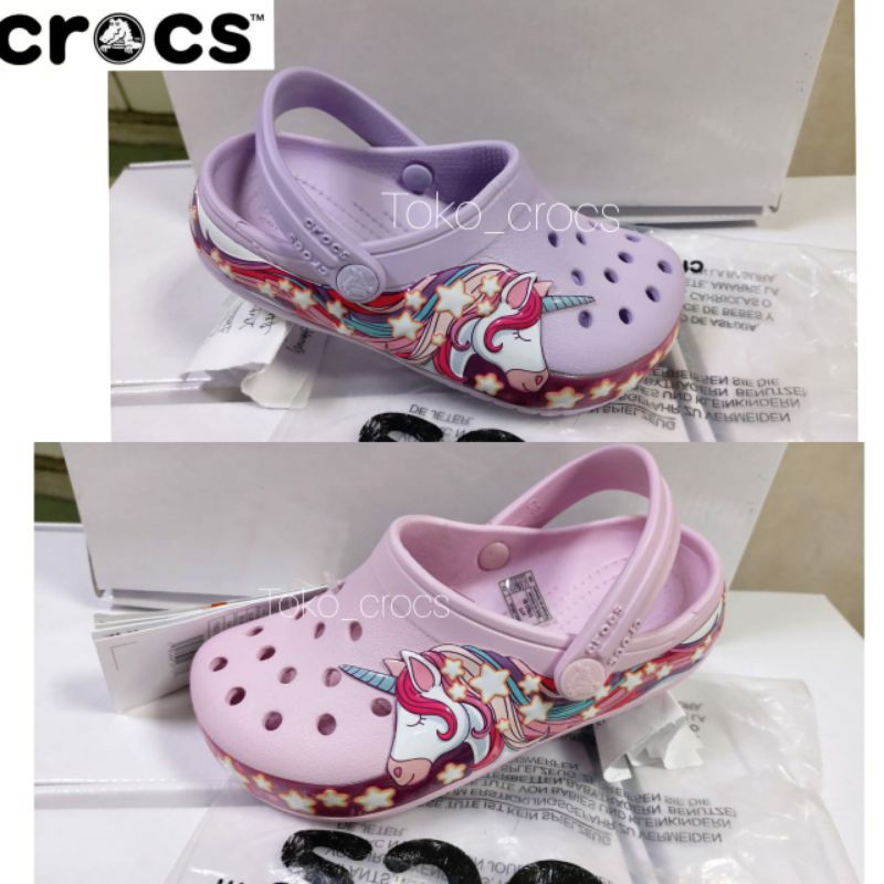 Jual Sandal anak anak / crocs anak litle pony Unicorn / crocs anak ...