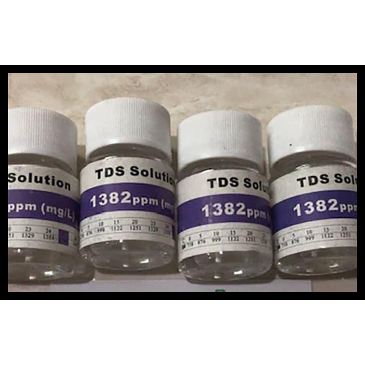 Jual TERLARIS! TDS Meter Calibration Liquid - Cairan kalibrasi TDS Solution (2 pcs) | Shopee ...
