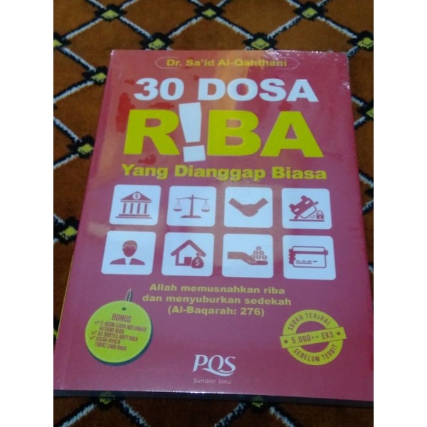 Jual Buku 30 Dosa Riba Yang Dianggap Biasa | Shopee Indonesia