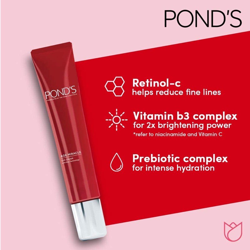 Jual Ponds Age Miracle Eye Cream 15ml | Shopee Indonesia