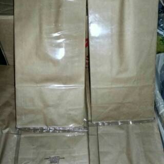 Jual PAPER BAG ROTI POLOS/KANTONG KERTAS/KERTAS PEMBUNGKUS(ISI 50 ...